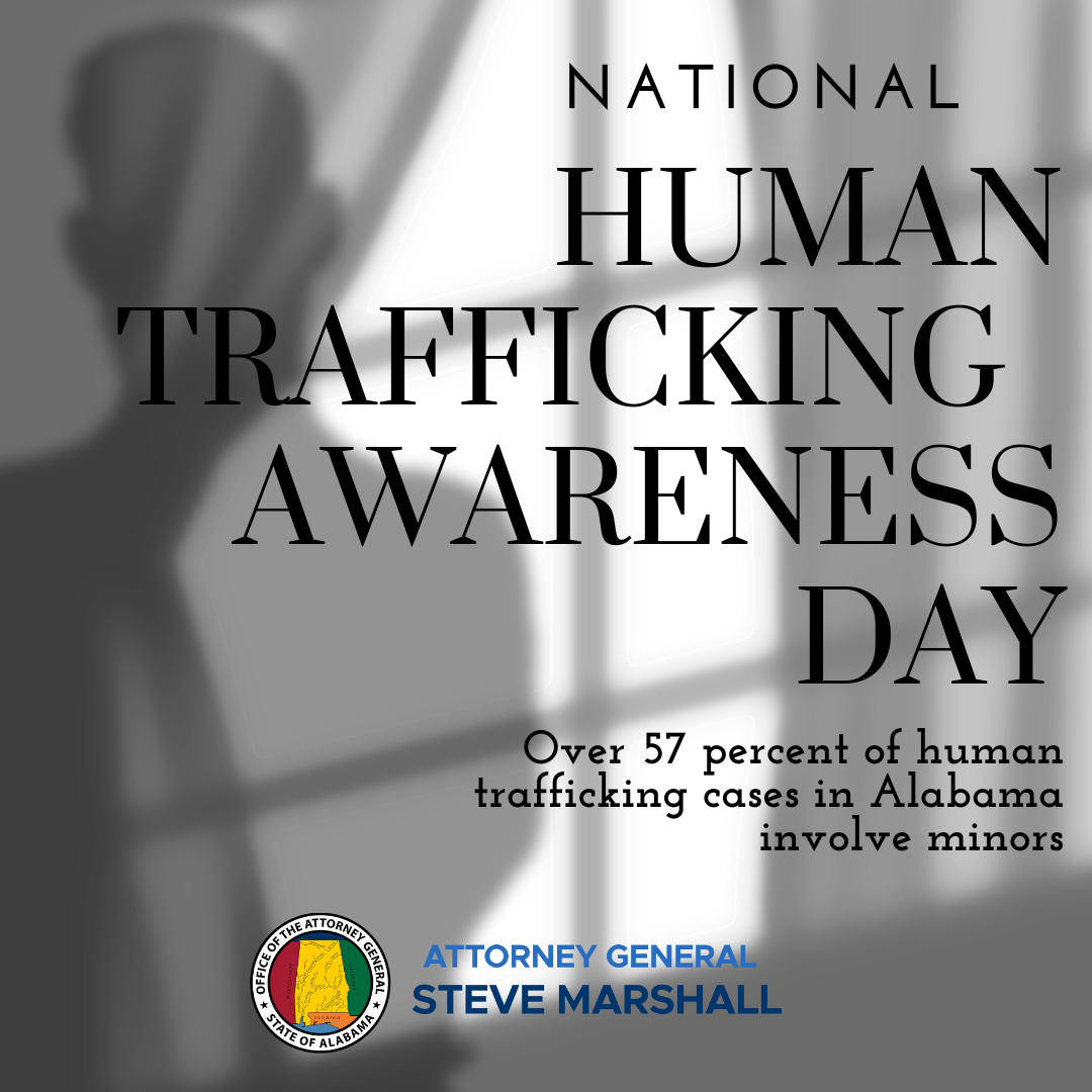 Attorney General Marshall Recognizes National Human Trafficking ...